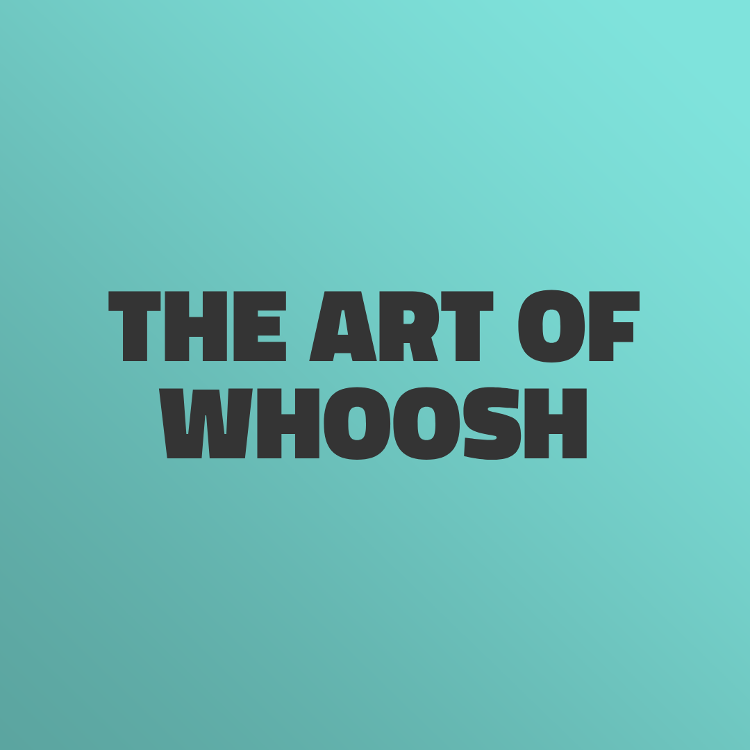 The Art of Whoosh: Making Motion Sounds That Feel Real – Rogue Waves